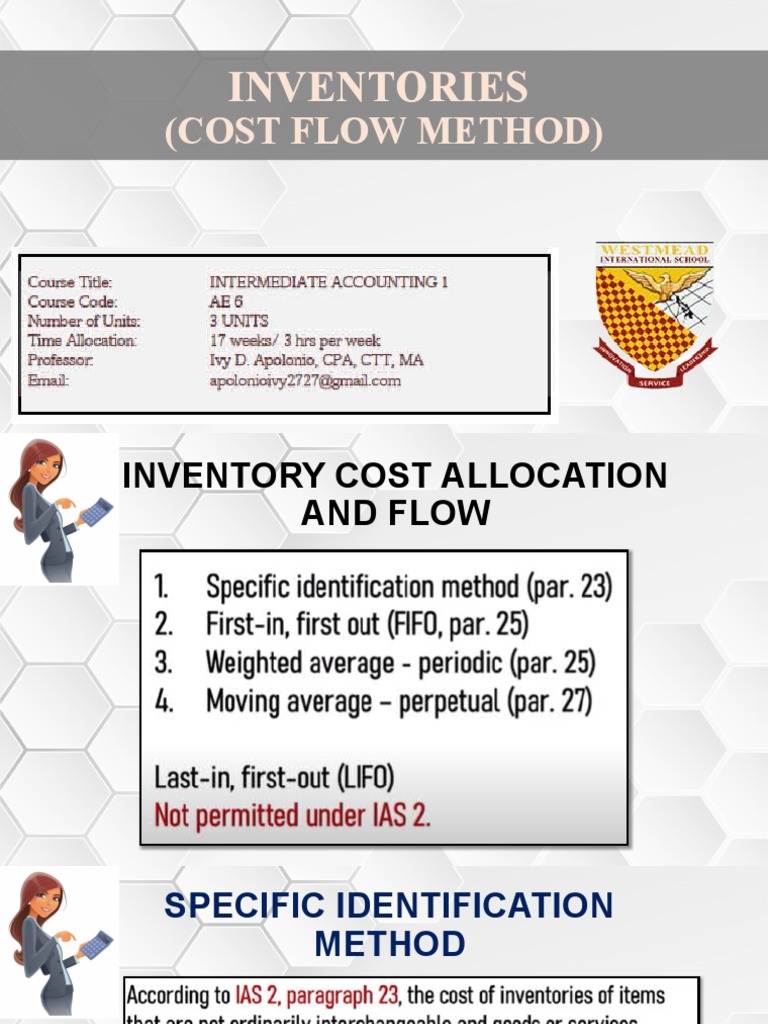 2 Ia1 Inventories Cost Flow Method | PDF | Science & Mathematics