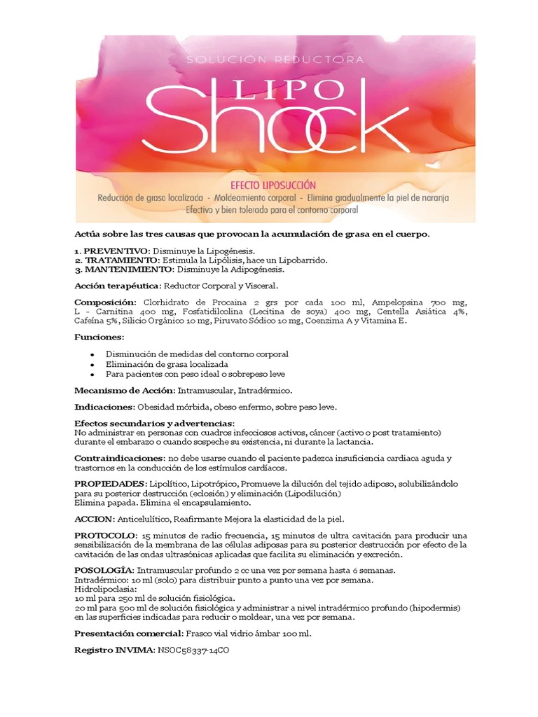 Literatura Liposhock | PDF