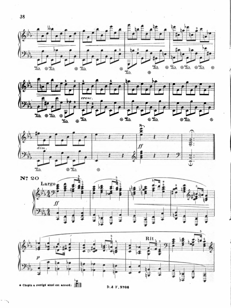 Chopin Prelude Op.28 No.20 in C Minor | PDF