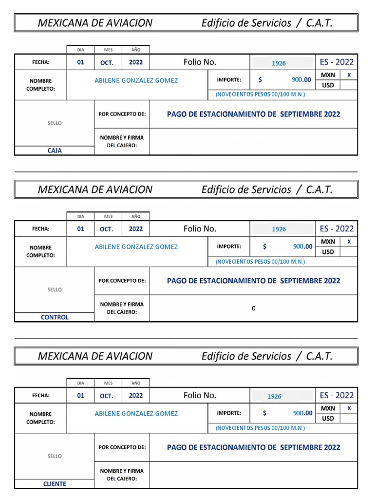Formul Septiembre | PDF