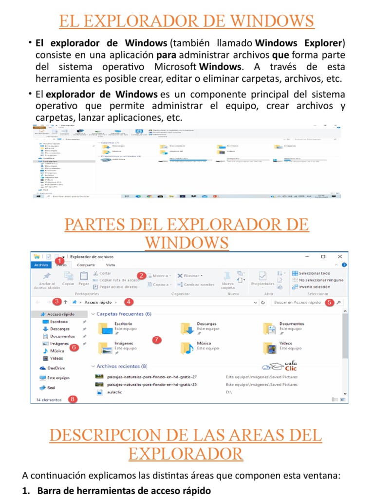 El Explorador de Windows | PDF
