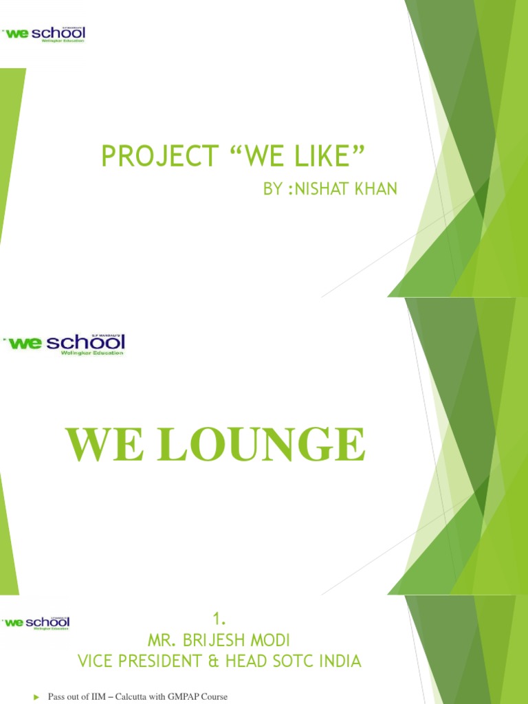Project We Like PDF | PDF | Decision Making | Employment
