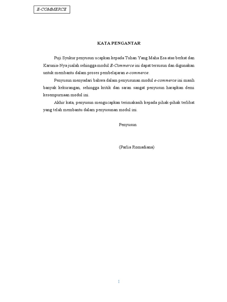 Modul e Commerce | PDF