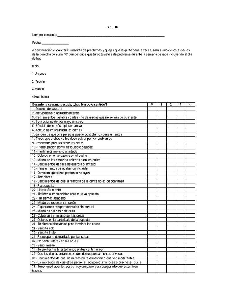 SCL-90 Rev | PDF