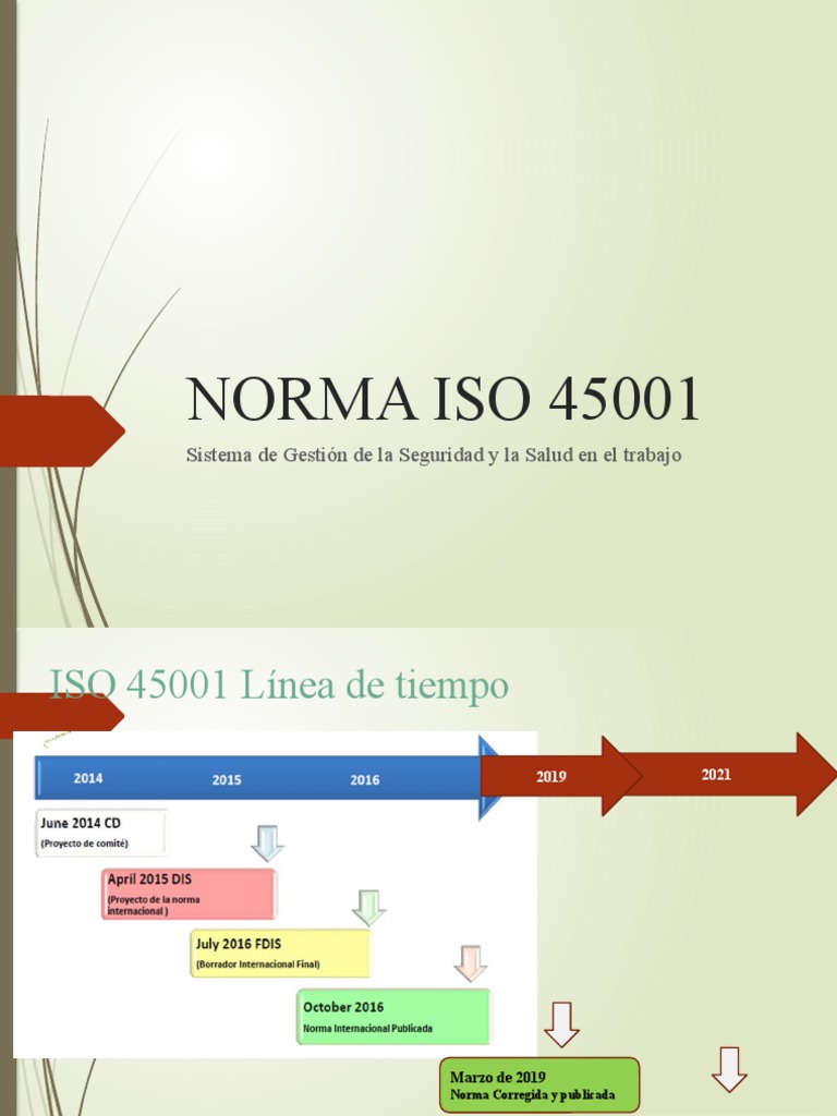 Norma Iso 45001 | PDF | Auditoría | Planificación