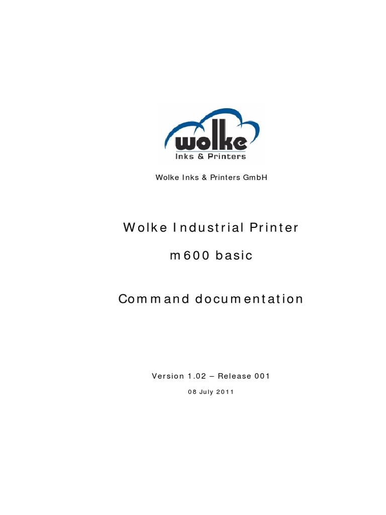 Command Documentation m600 Basic 2.5 English | PDF | Universal Product ...