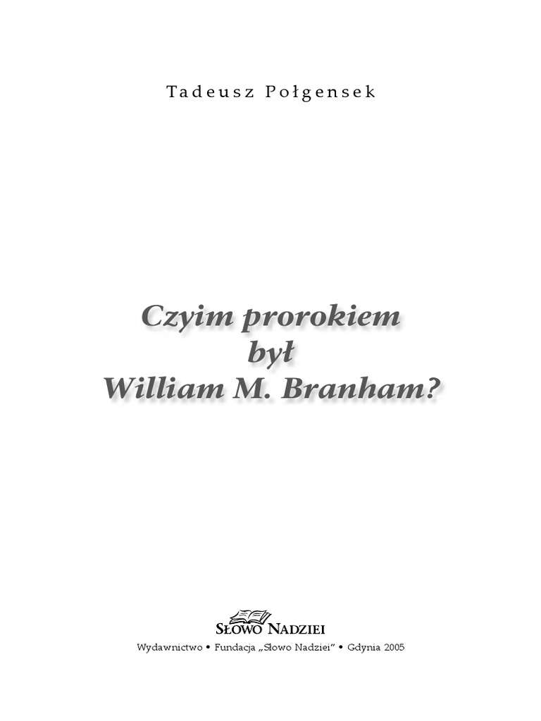 Branham | PDF