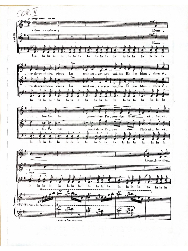 Partituri Cor An 3 Cor 2 | PDF