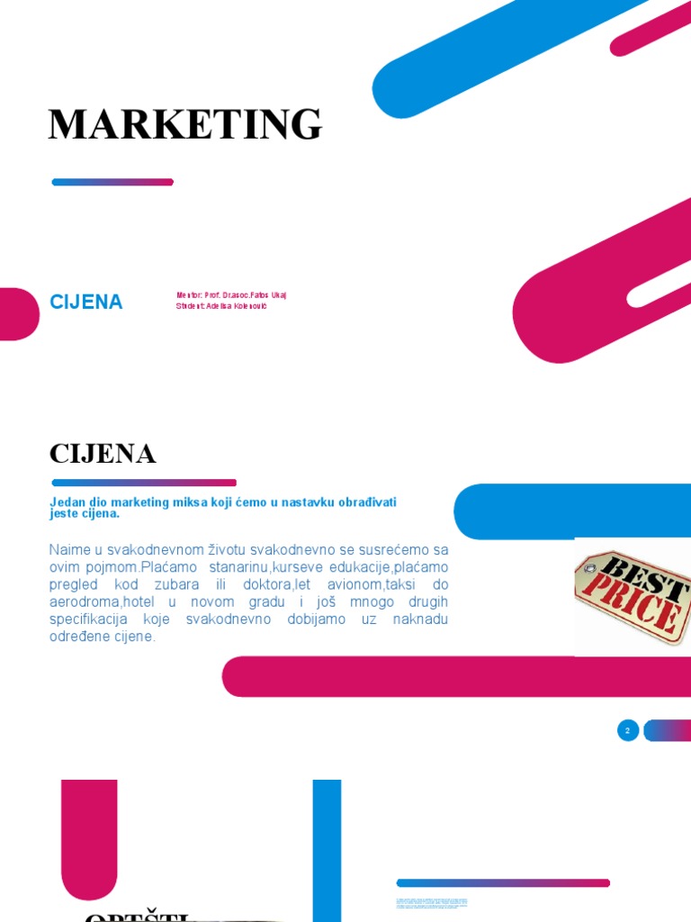 Marketing Cijena | PDF