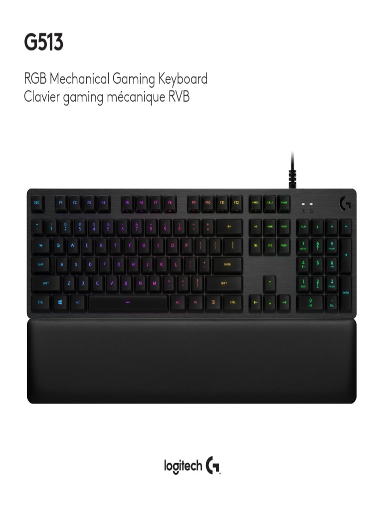 g513 RGB Mechanical Gaming Keyboard | PDF | Computer Keyboard | Electronics