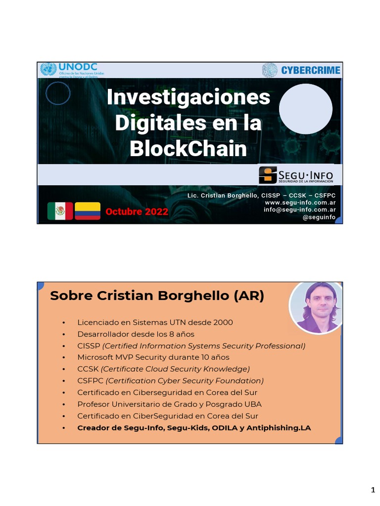 UN Blockchain Cripto 2022 | PDF | Esquema Ponzi | Bitcoin