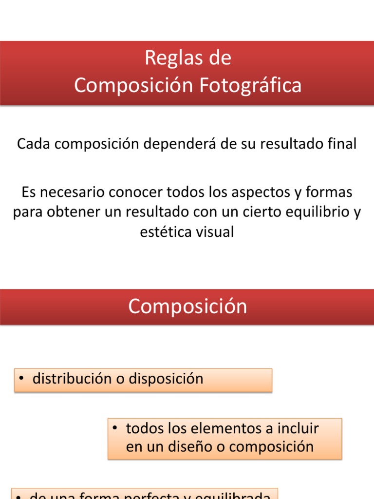 Guía completa sobre las reglas básicas de la composición fotográfica ...