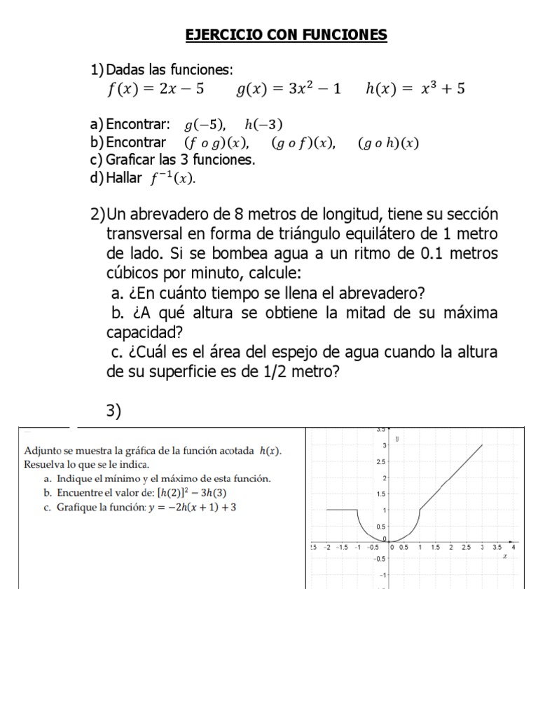 EJERCICIO CON FUNCIONES | PDF