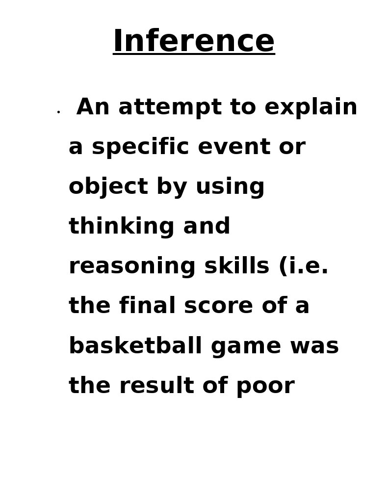 Understanding Inference in Reasoning | PDF