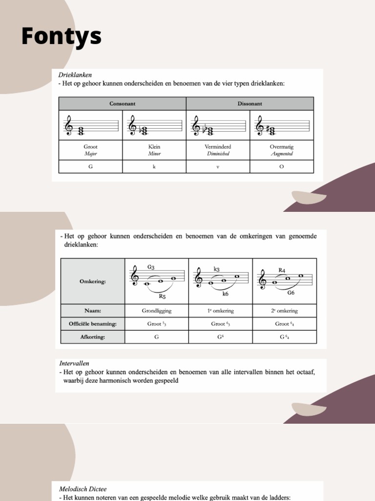 Les 13 Muziektheorie en Solfège | PDF