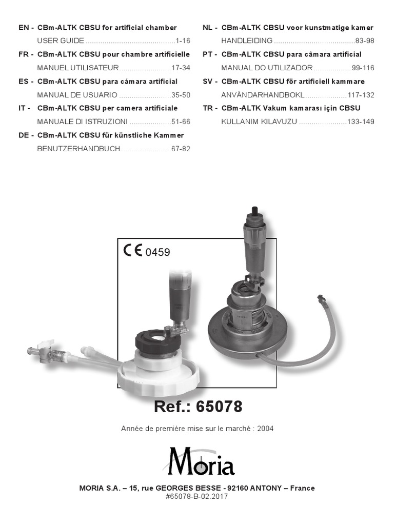 B User Manual CBM Altk Cbsu For Artificial Chamber Multi | PDF ...