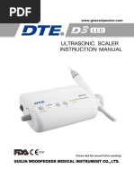 User Manual For Dentsply Cavitron Plus Ultrasonic Scaler | PDF