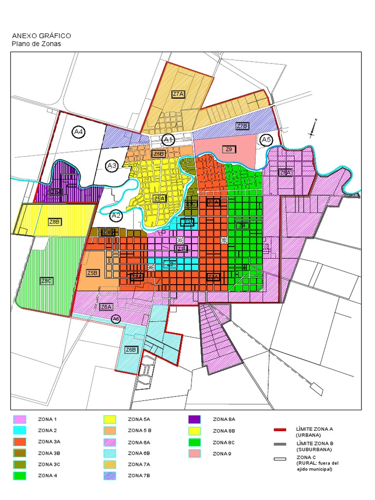Plano de Zonas Urbanas e Rurais | PDF