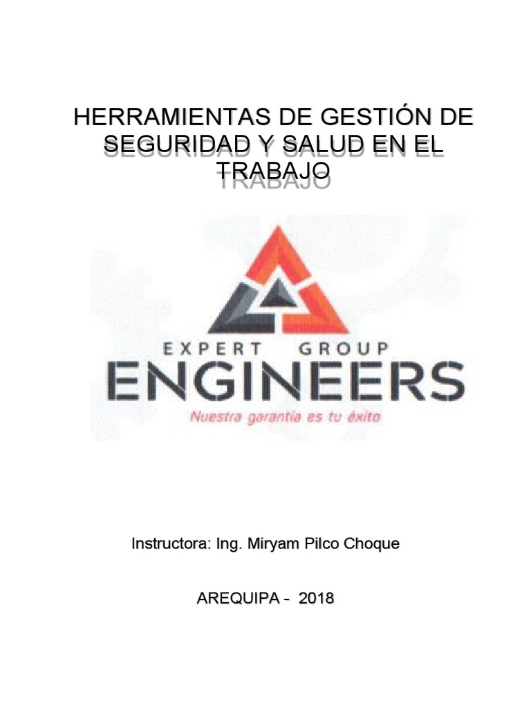 Material de Estudio Herramientas de Gestion de SST | PDF | Riesgo | Naturaleza