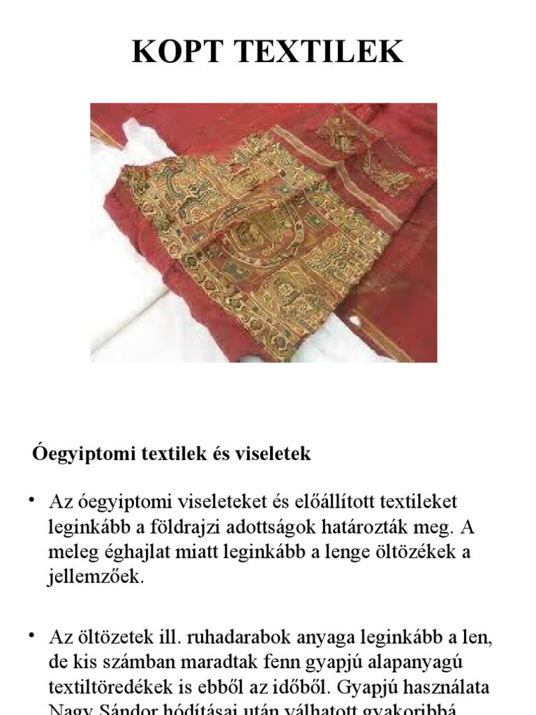Kopt Textilek | PDF