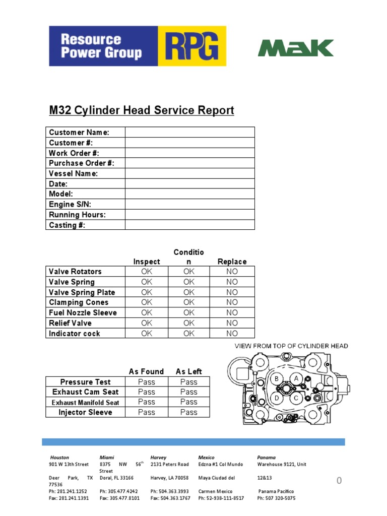 BOURBON 11 ENERO 2021 Cyl 2411 MAK M32 ARMADO. | PDF | Manufactured Goods | Vehicle Parts