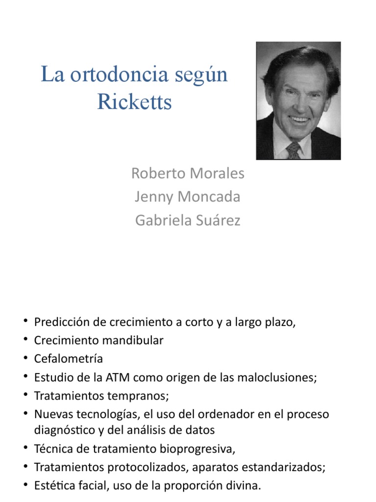 La Ortodoncia Según Ricketts. | PDF | Ortodoncia