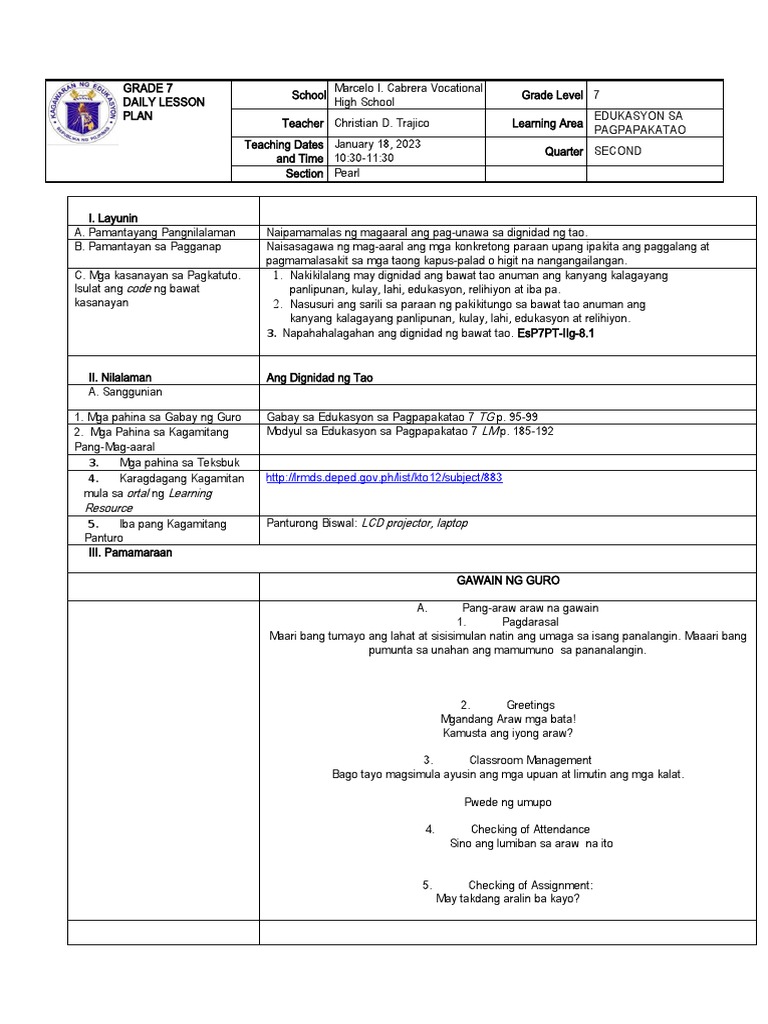 Grade 7 12 | PDF