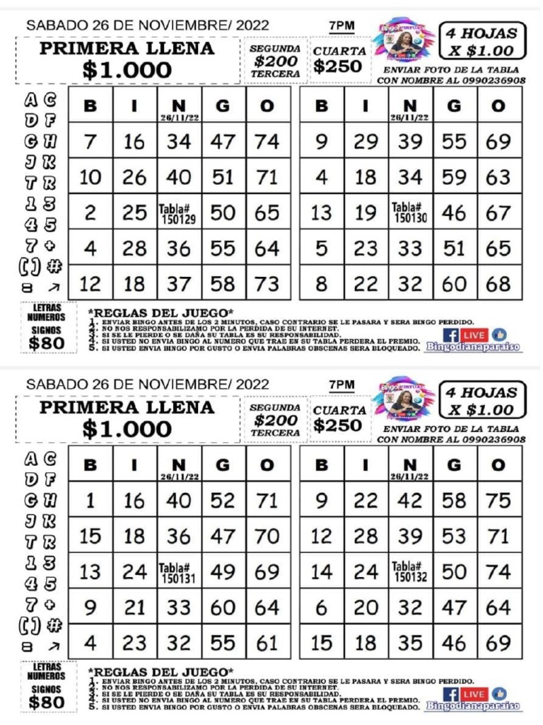 Bingo 87 | PDF