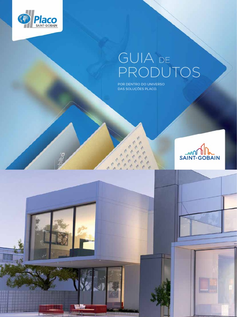 Guia de Produtos Placo | PDF | Drywall | Materiais