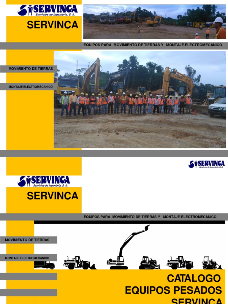 CATALOGO | PDF | Equipamiento pesado | Equipo industrial
