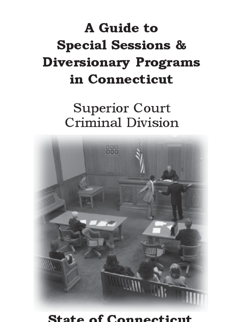 Connecticut Guide To Diversionary Programs | PDF | Probation | Victimology