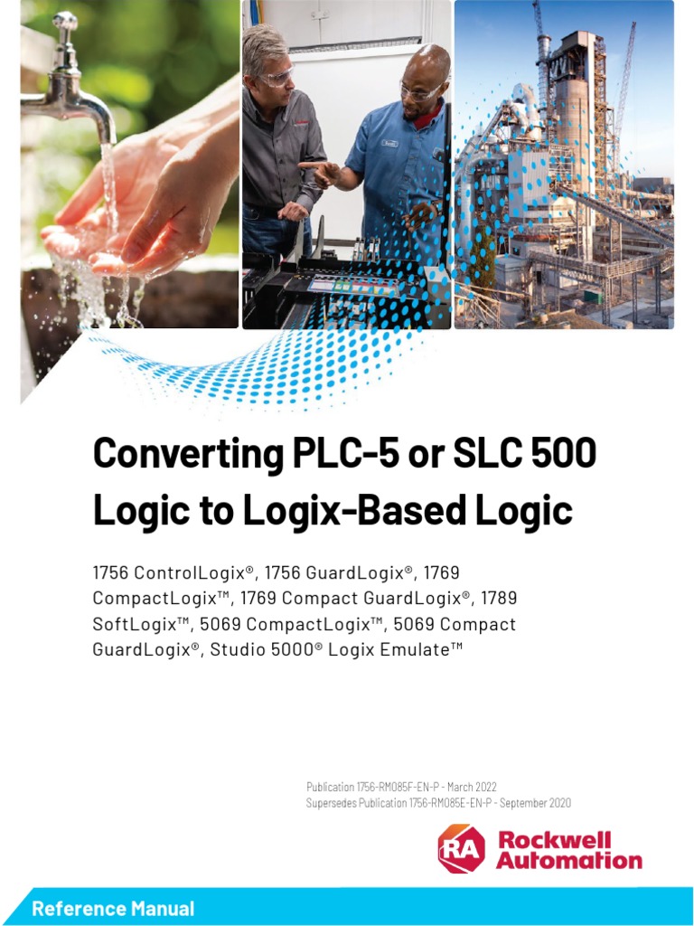 Converting PLC-5 or SLC 500 Logic To Logix-Based Logic: Reference Manual | PDF | Central ...
