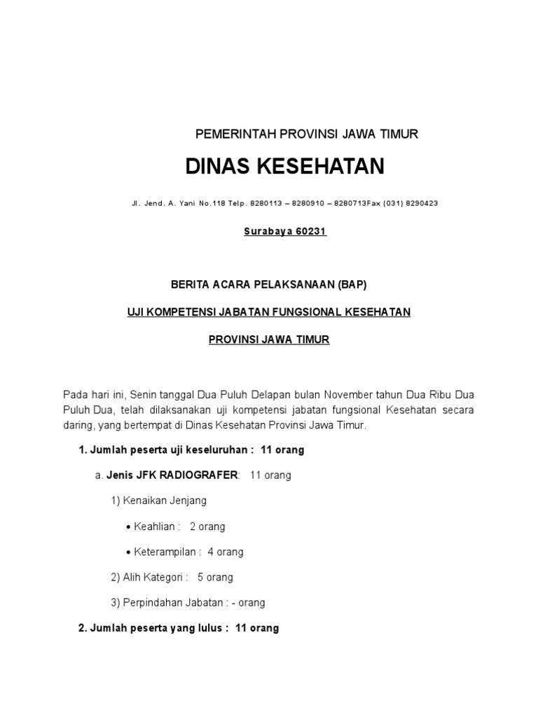 Contoh Bap Ukom | PDF