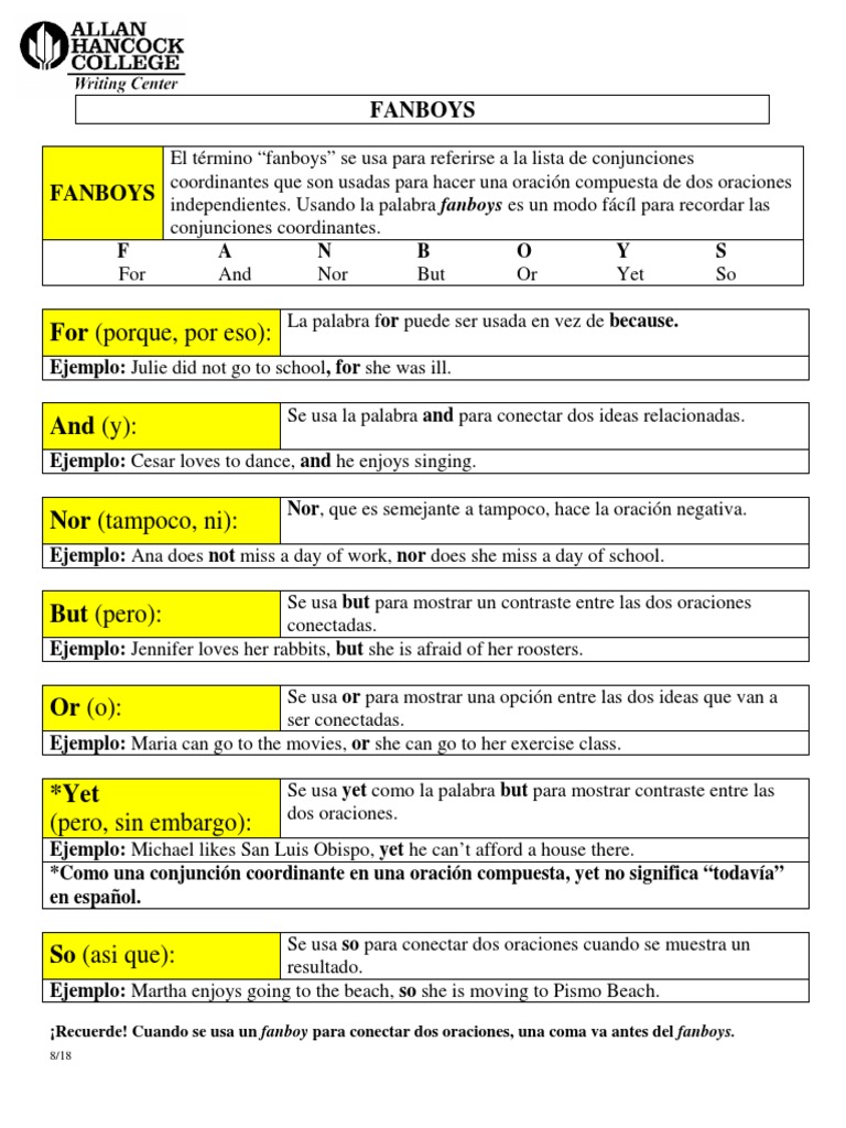 SPANISH Fanboys en Espanol | PDF | Estudios de idiomas extranjeros | Poesía