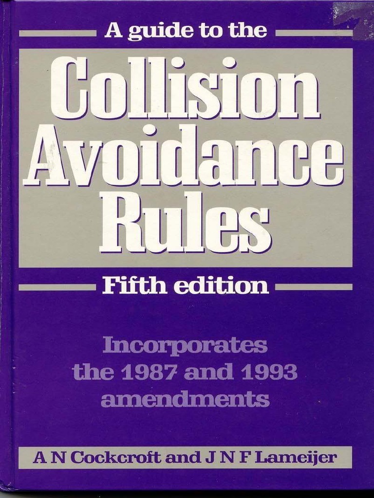 Guide To Collision Avoidance Rules Pdf