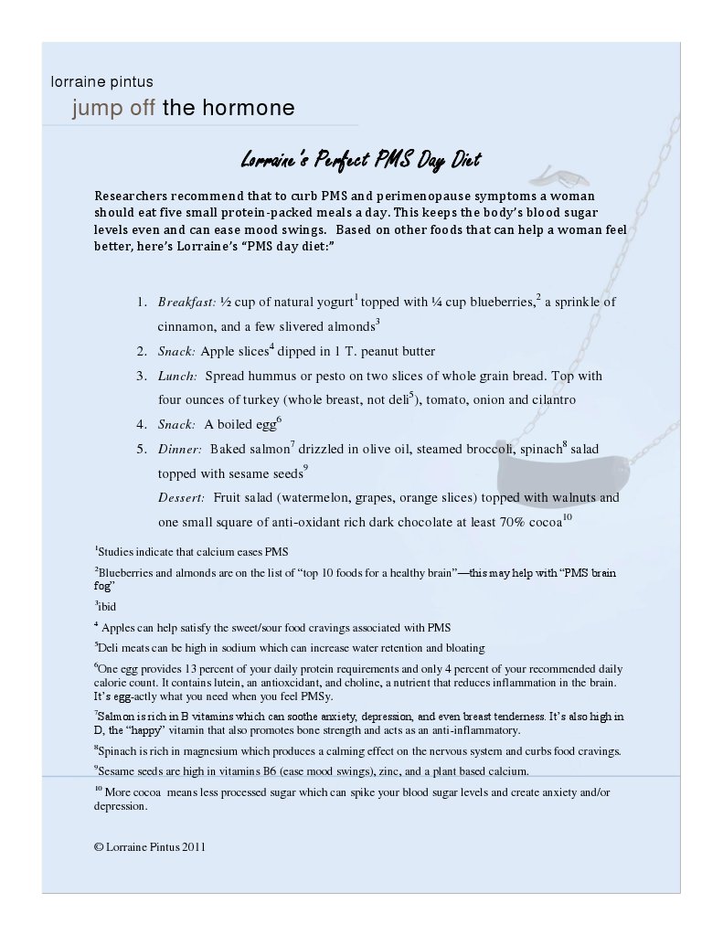 PMS Perfect Diet | PDF
