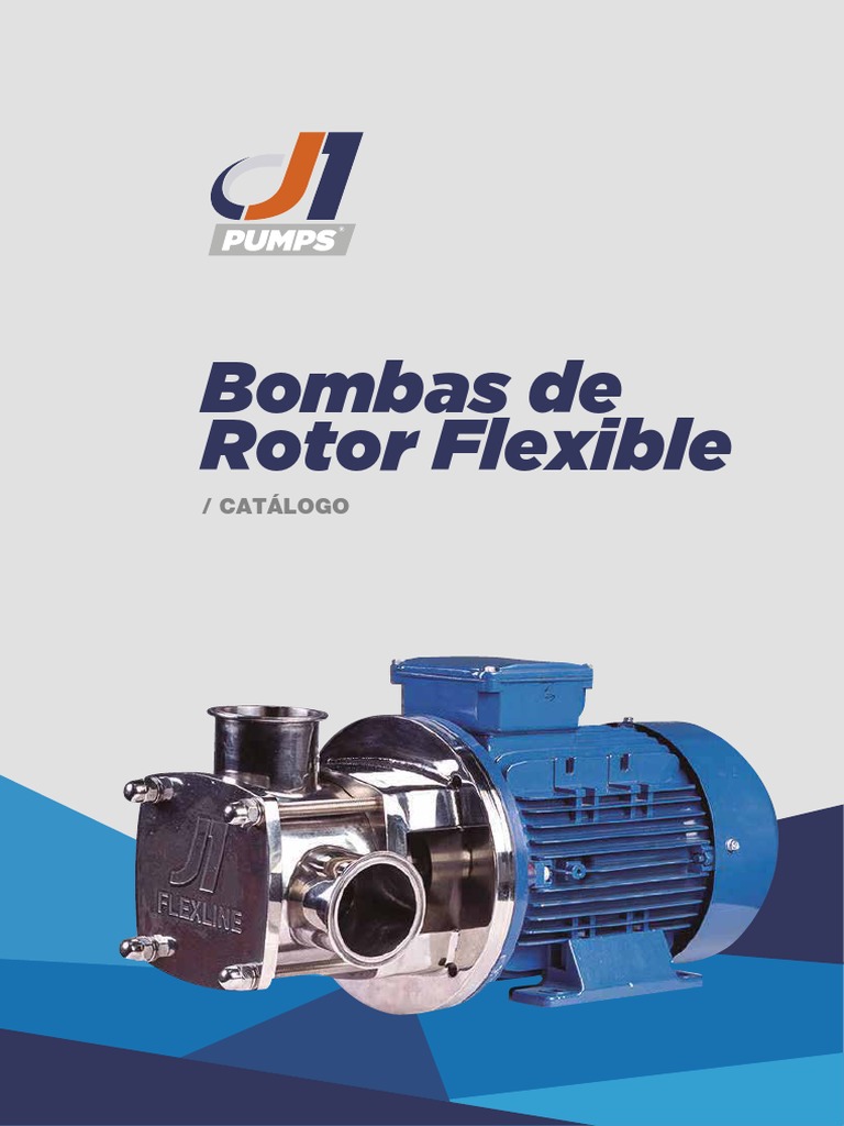 Bombas de Rotor Flexible - Catálogo | PDF | Bomba | Viscosidad
