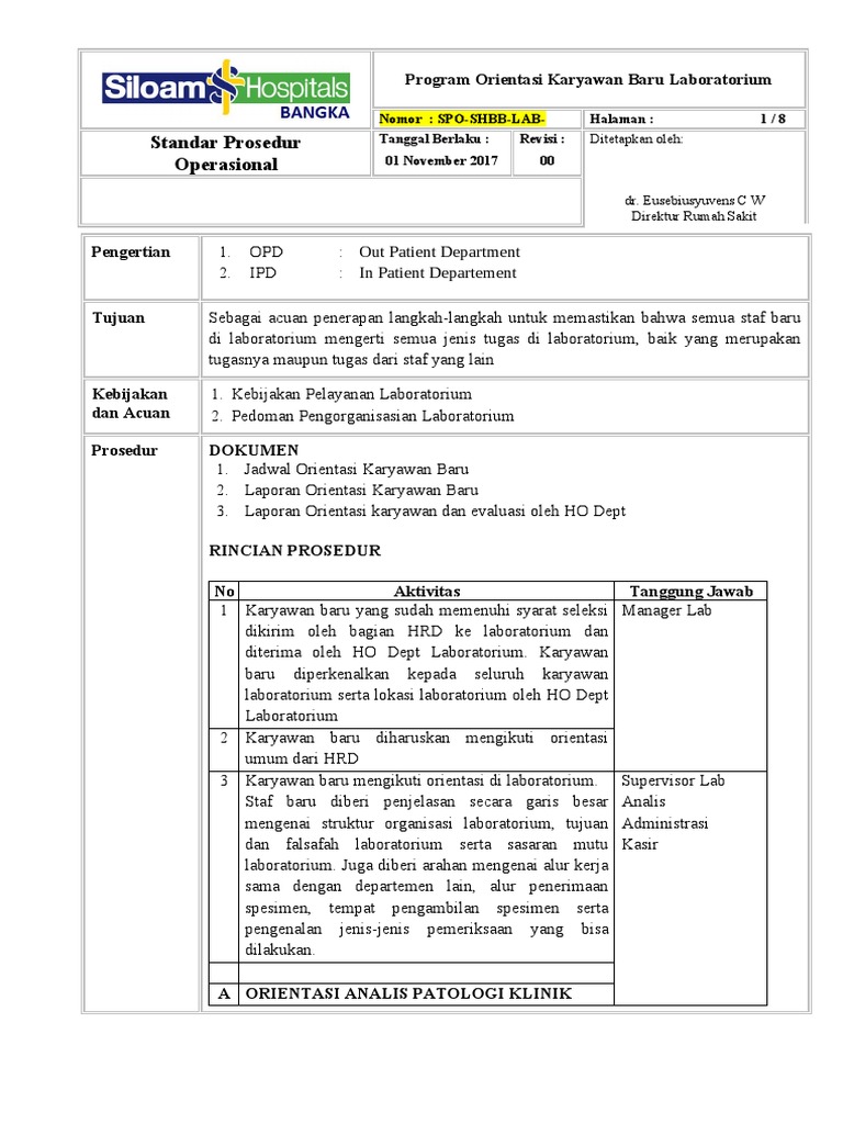 Xx. SPO Lab 05 - Program Orientasi Karyawan Baru Lab | PDF