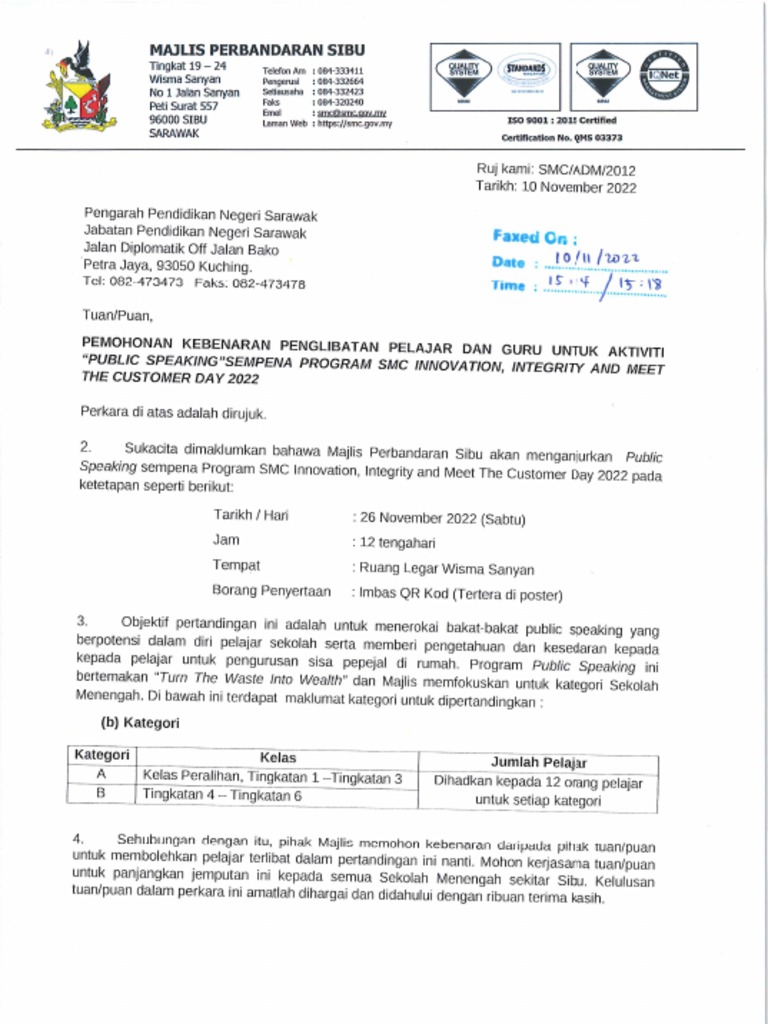 Public Speaking Competition (PPD) - SMC Innovation, Integrity Day 2022 ...