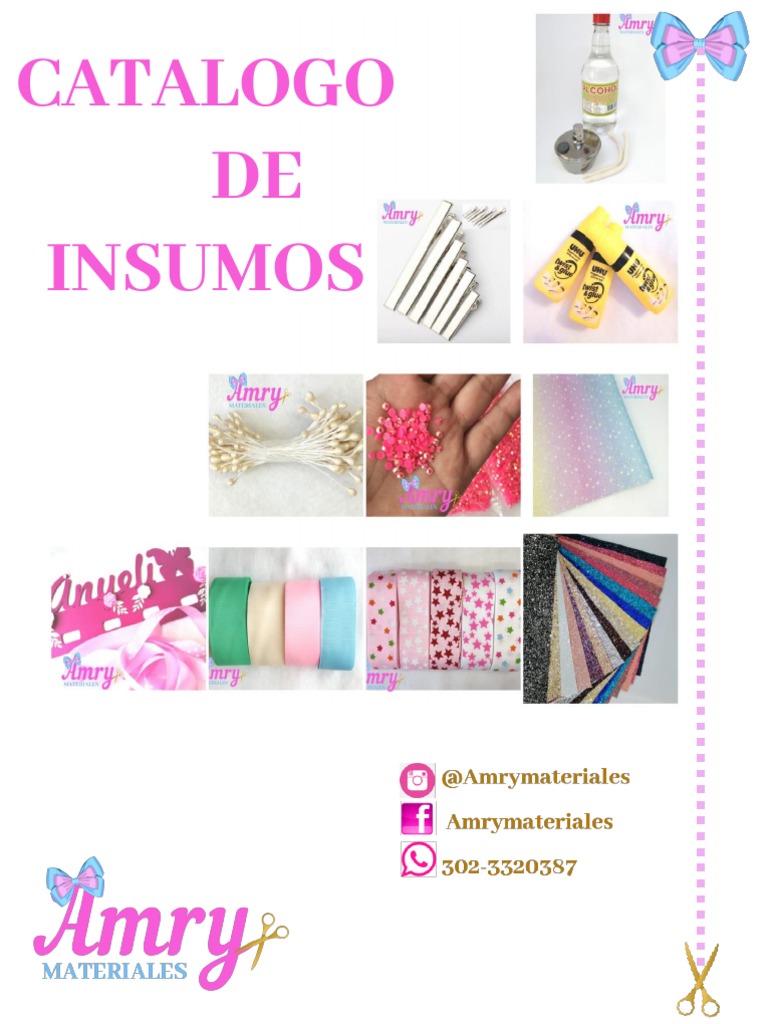 Catalogo de Insumos y Mas Amry Materiales 030422 | PDF | Procesamiento de imágenes | Tecnicas ...