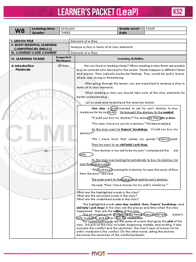 English 4 Q3 Week 8 | PDF