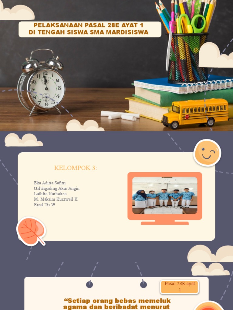 PPKN Wawancara Pasal 28 E Ayat 1 | PDF