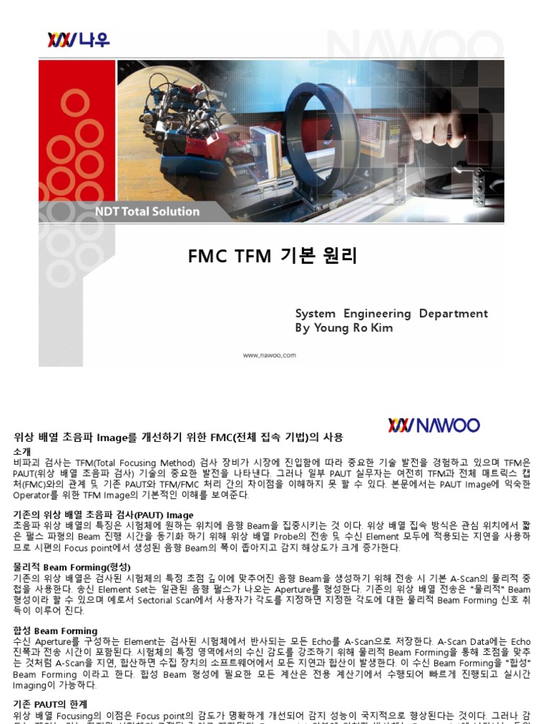 FMC TFM 기본 원리 | PDF