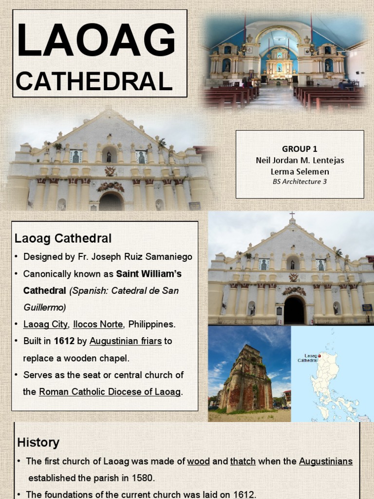 A Detailed Look at Laoag Cathedral and its Famous Sinking Bell Tower | PDF