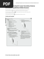 Cambridge Checkpoint Science 8 Book | PDF