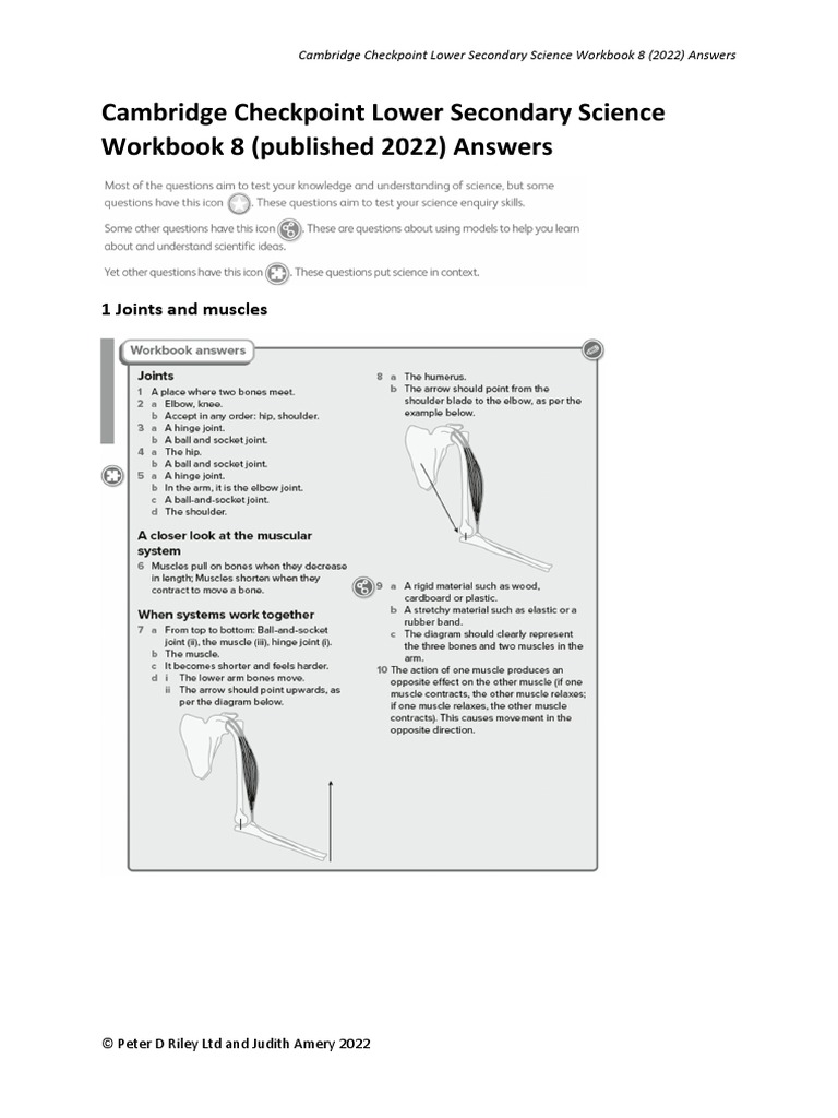 Workbook 8 Answers Cambridge Extras | PDF | Nature | Applied And ...