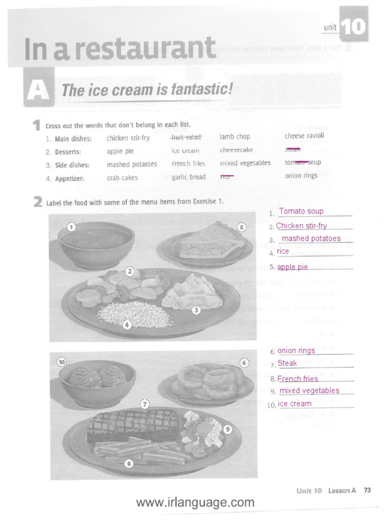 Unit 1o Workbook Ii | PDF