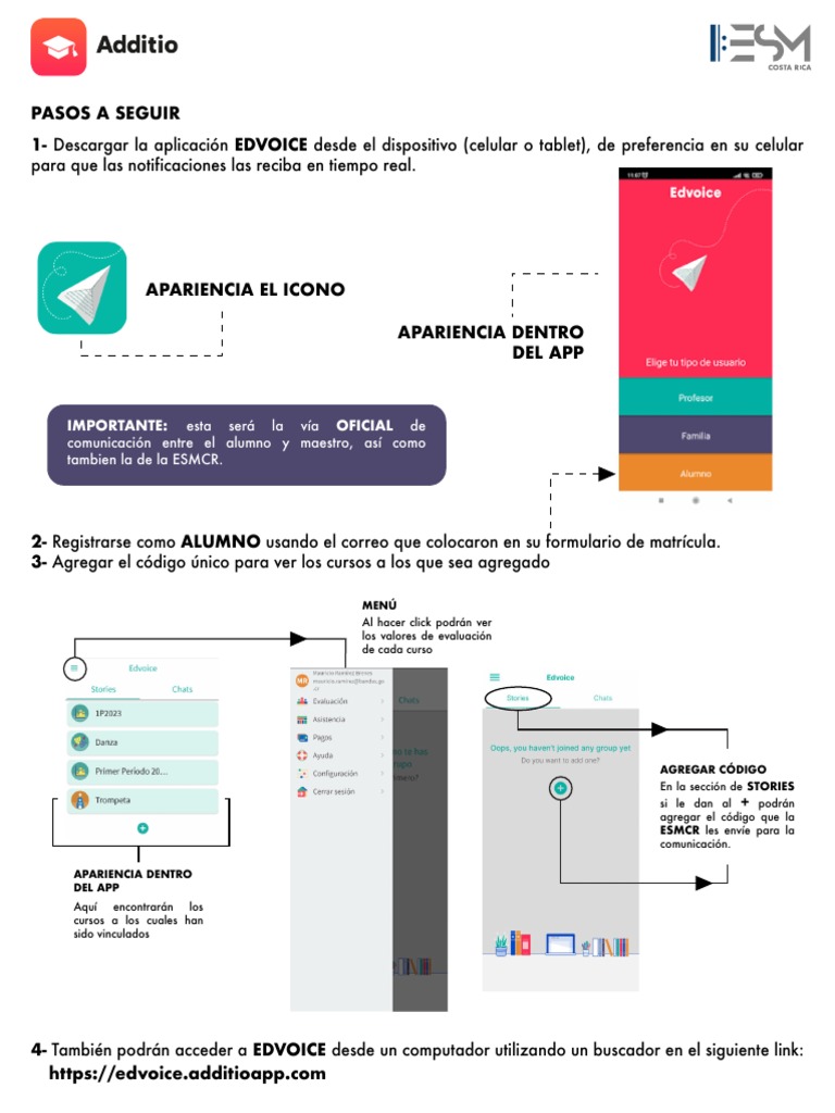 ADDITIO APP Estudiantes | PDF