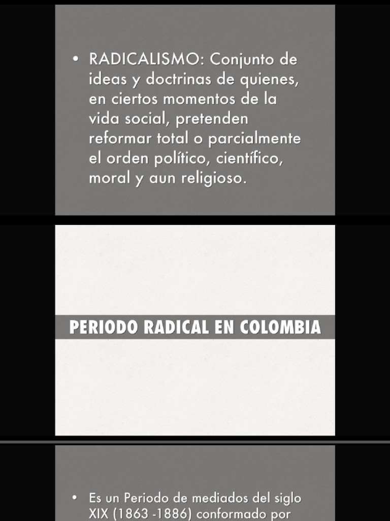 Análisis del Radicalismo en 1916 | PDF