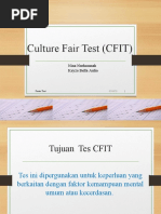 Manual Test Cfit | PDF